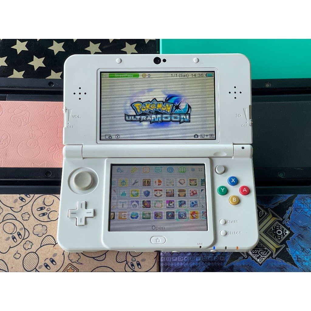 Máy Chơi Game Nintendo New 3DS (Kho 5000 Game 3DS/NDS/GBA/GBC/NES/SNES ...