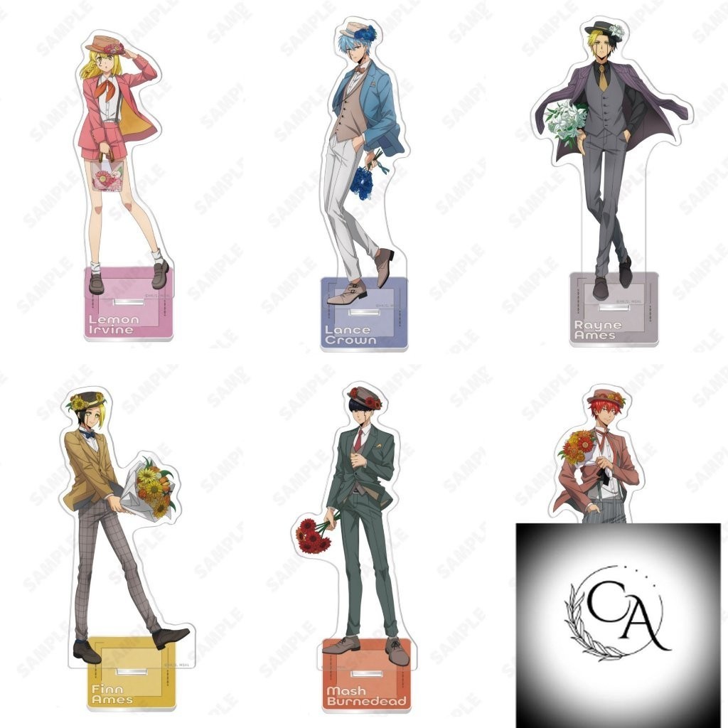 Mô hình standee Mashle: Magic and Muscles Manga ver MŨ HOA anime tượng ...