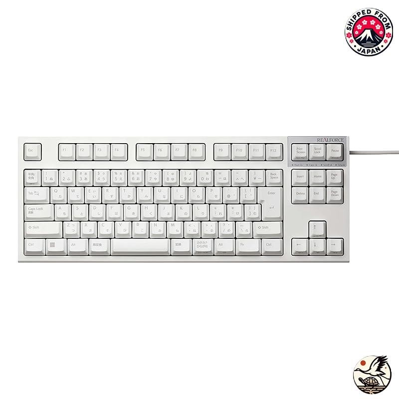 REALFORCE R3S keyboard wired tenkeyless 45g Japanese layout White R3SC21 from Japan | Shopee ...