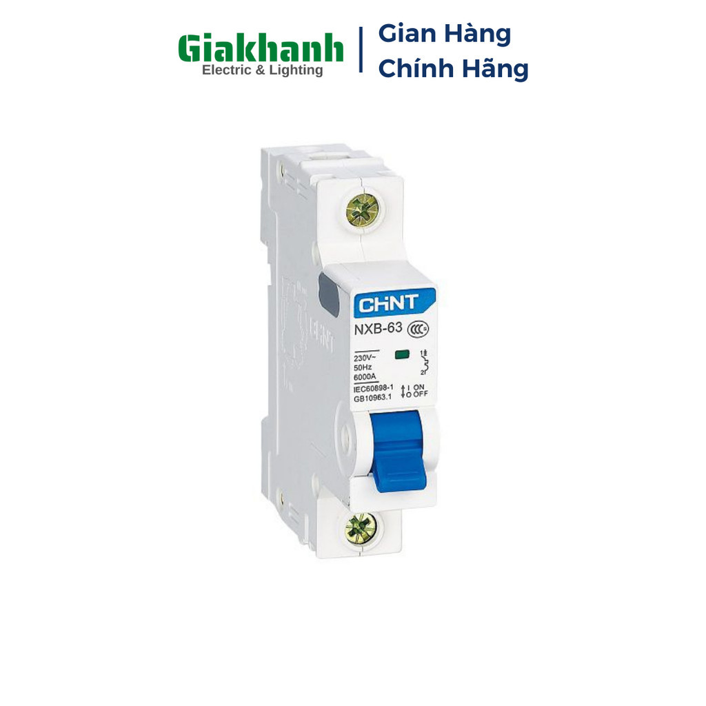 CB 1 tép - Aptomat CB Chống Quá Tải Và Ngắn Mạch MCB Chint NXB-63 20A 6KA 1P | Shopee Việt Nam