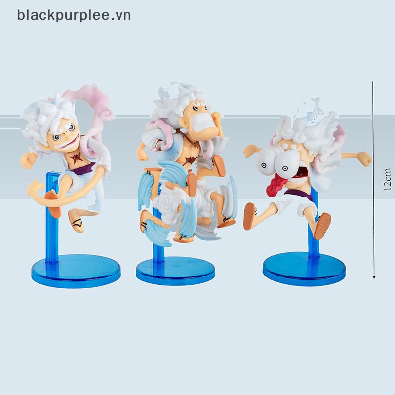 Burple 12cm Mini Anime One Piece Scare Luffy Gear 5 Nhân Vật Hành Động ...
