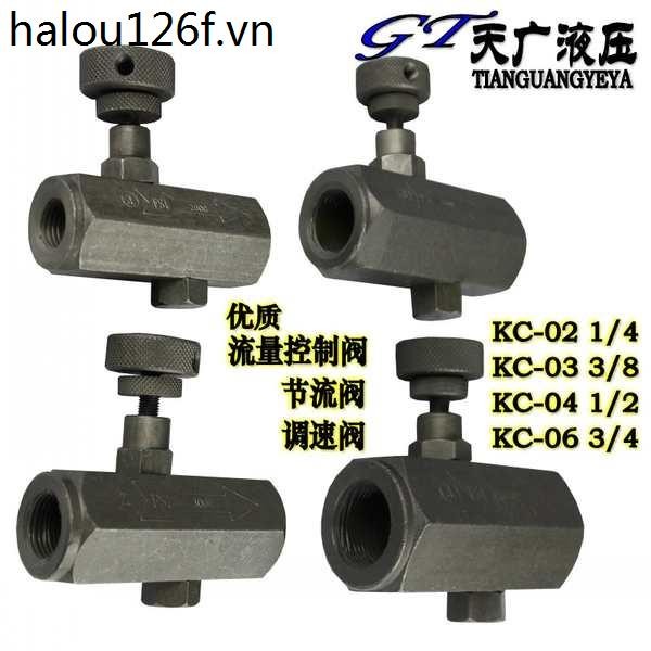 Kc-02 03 04 06 Van điều chỉnh lưu lượng thủy lực mạch dầu | Shopee Việt Nam