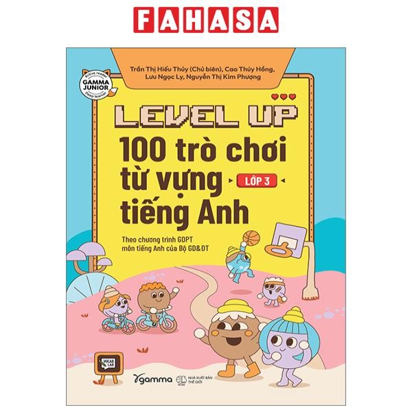 Sách Level Up - 100 Trò Chơi Từ Vựng Tiếng Anh - Lớp 3 | Shopee Việt Nam