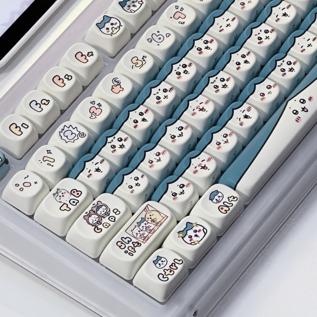 Chiikawa Keycap Hachiware Usagi MOA Profile PBT Thuốc nhuộm năm mặt ...