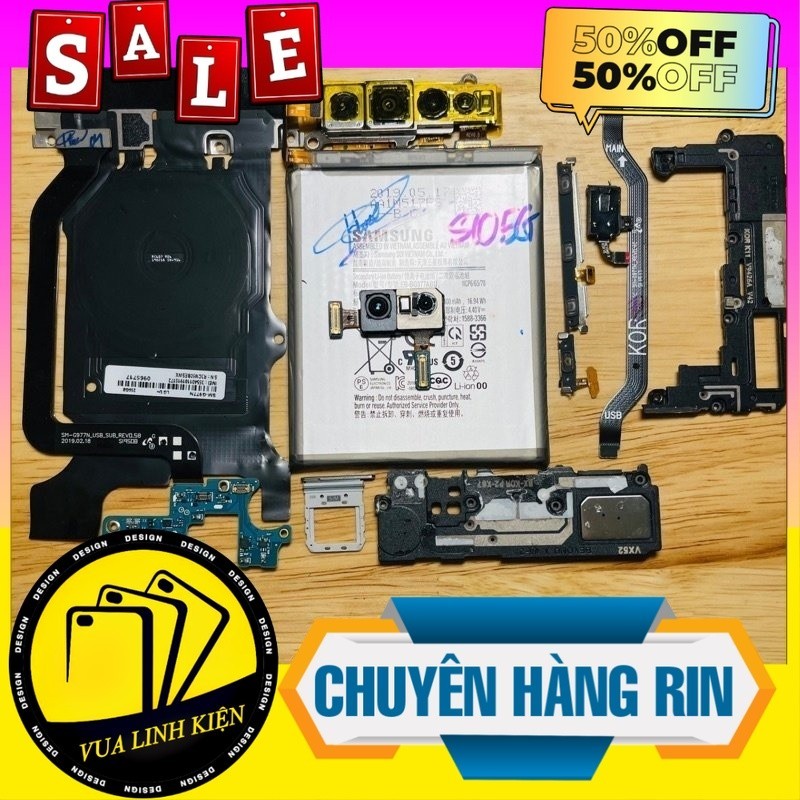 Linh Kiện Samsung S10 5G (G977N G977) Camera trước sau,cáp chân sạc,cáp ...