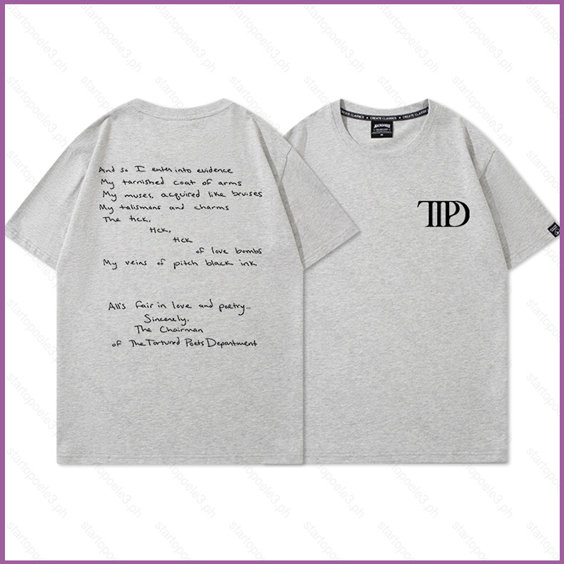 Taylor Swift TTPD Các Nhà Thơ Bị Tra Tấn Phòng Cosplay Vải 3D Mùa Hè Áo ...