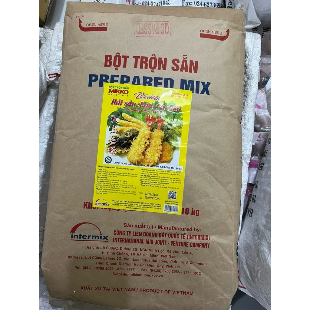 Bột Chiên TEMPURA 10KG | Dành cho nhà hàng, quán ăn | Shopee Việt Nam
