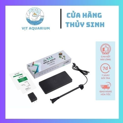 Đèn thủy sinh Week Mini 9 Pro RGB-UV cho bể thủy sinh mini, nano ...