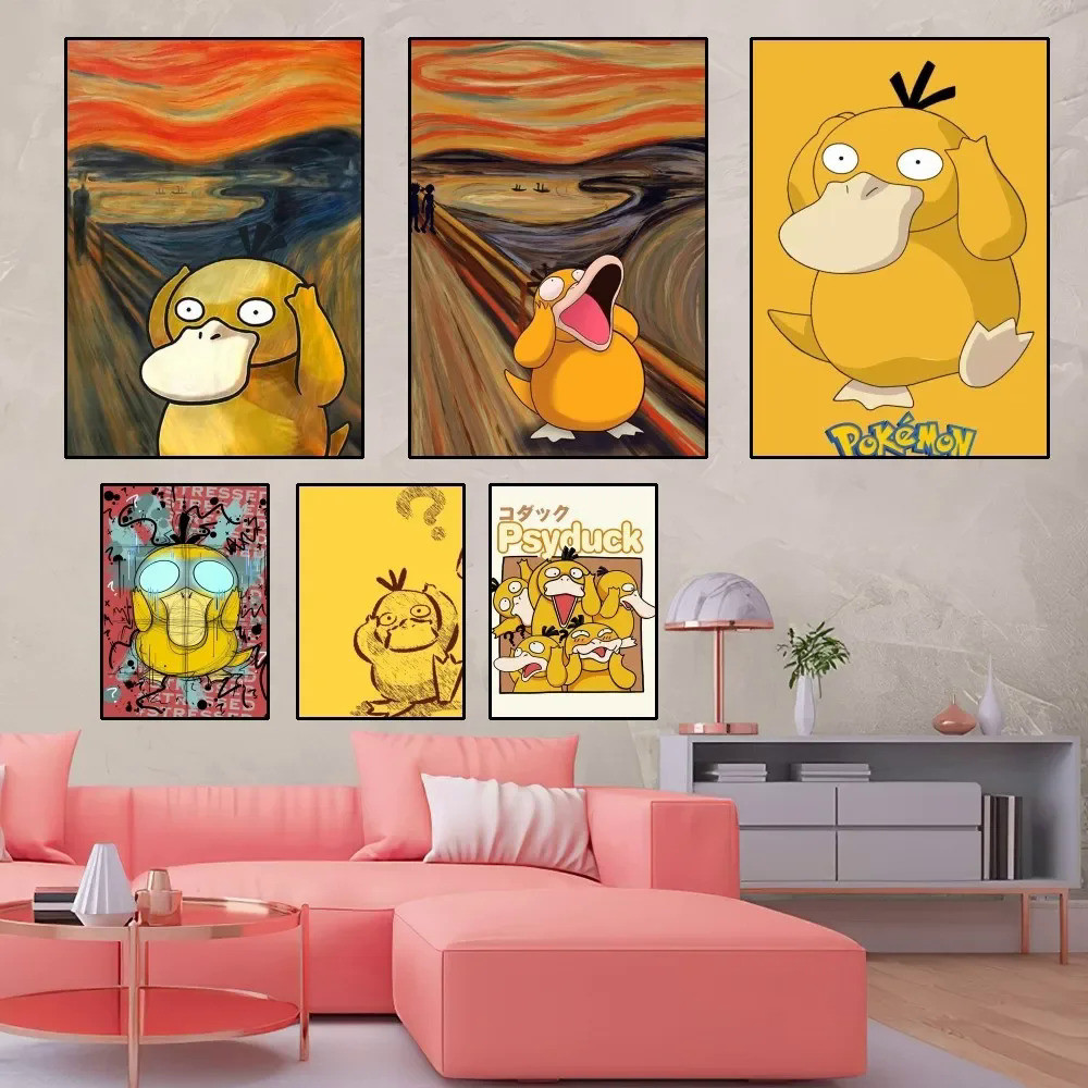 Poster MINISO Pokemon Psyduck | Shopee Việt Nam