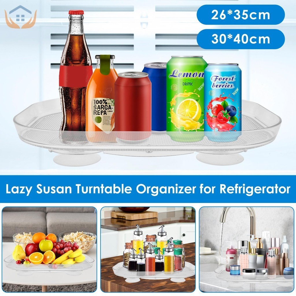 Lười Susan Bàn Xoay Người Tổ Chức Tủ Lạnh Xoay 360 Độ Giá Để Đồ Trong ...