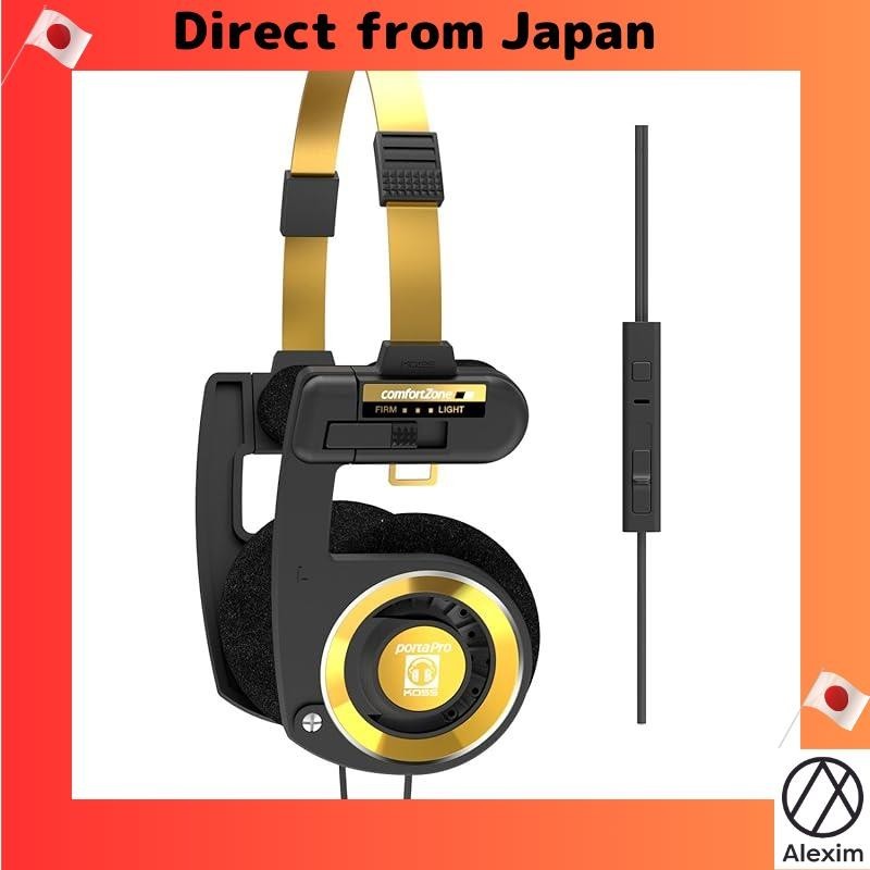 [Direct from Japan]Koss Porta Pro Limited Edition Black Gold On-Ear ...