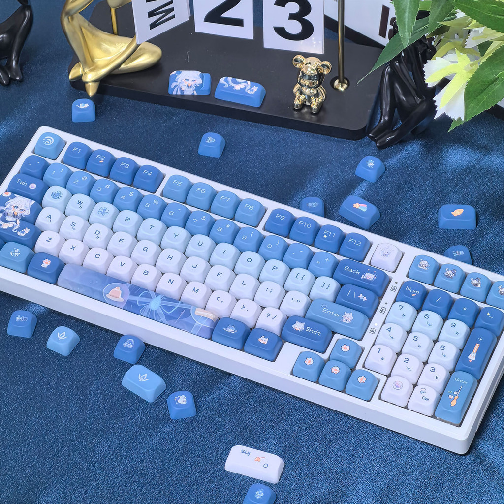 Furina Meow Genshin Impact Original Keycap MOA Profile Bàn phím cơ ...