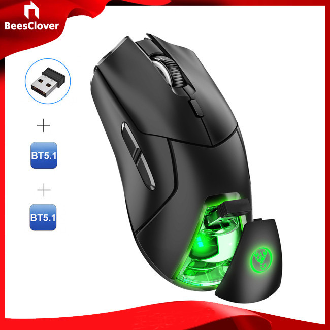 Chuột im lặng chơi game không dây BeesClover Chuột công thái học ba chế ...