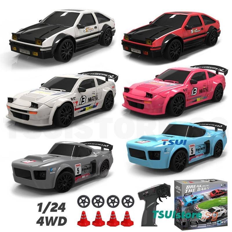 1 / 24 4WD RC Drift Đua Xe AE86 Xe Chuyên Nghiệp 2.4G Điều Khiển Từ Xa ...