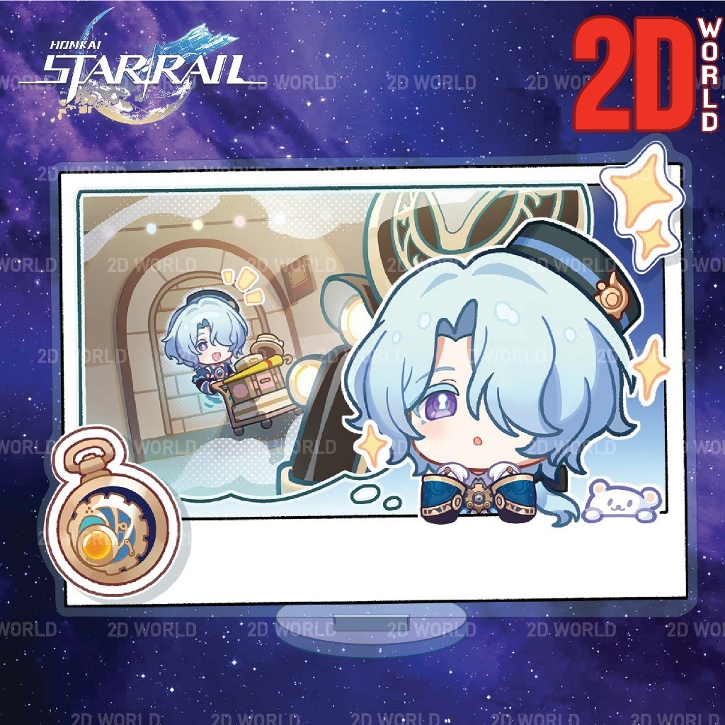 Standee Honkai Star Rail, mô hình Seele, Bronya, JingYuan, Kafka ...