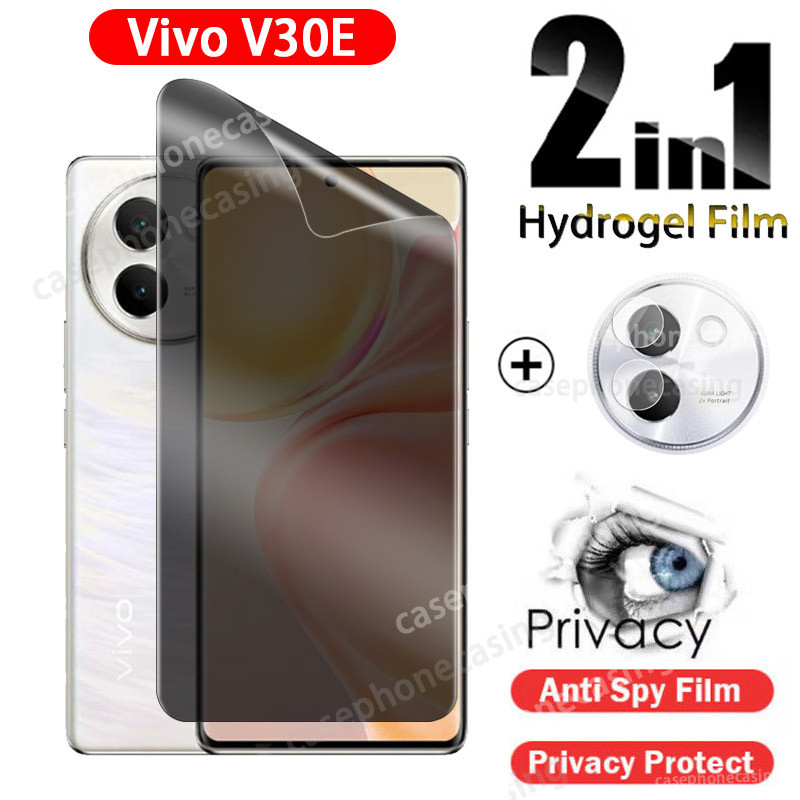 Phim màn hình riêng tư 2in1 cho VIVO V30E V30 E E30 V30 Pro V 30 V30Pro 5G 2024 Bảo vệ Camera ...