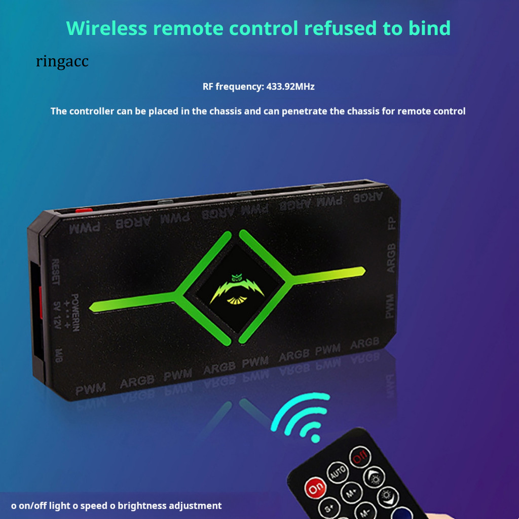 Rga Pwm Fan Hub Argb Fan Hub Hub có thể định vị được Rgb Fan Hub có ...