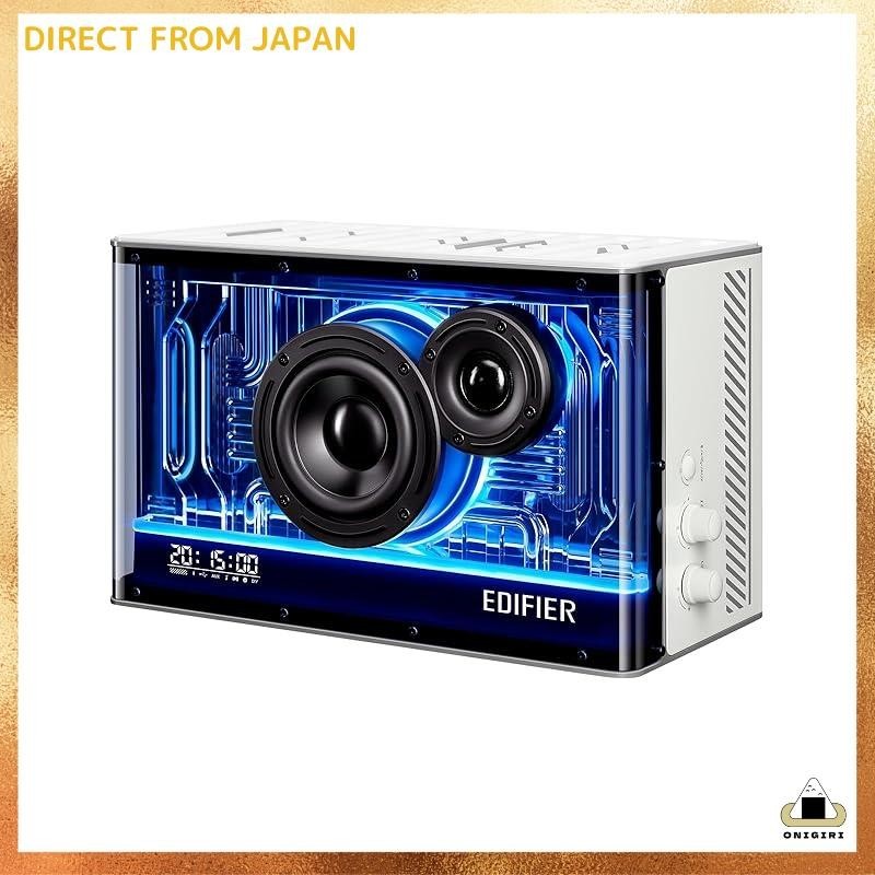 "VGP2023 SUMMER Gold Award" EDIFIER QD35 Speaker Bluetooth 5.3 Hi-Res Compatible Heavy Bass 40W ...