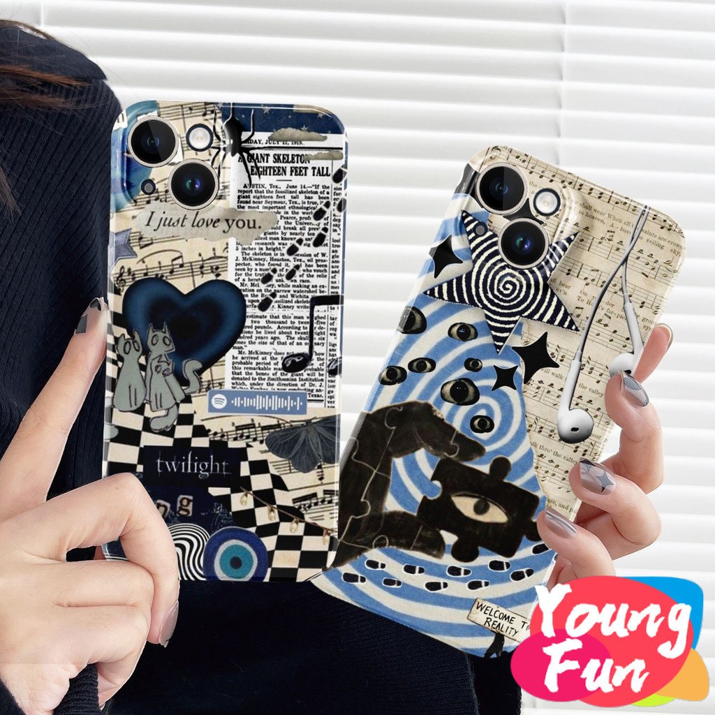 Ốp colage iPhone 16 15 Pro Max 14 XR 13 11 12 Pro Max 8 7 6 6S Plus X ...