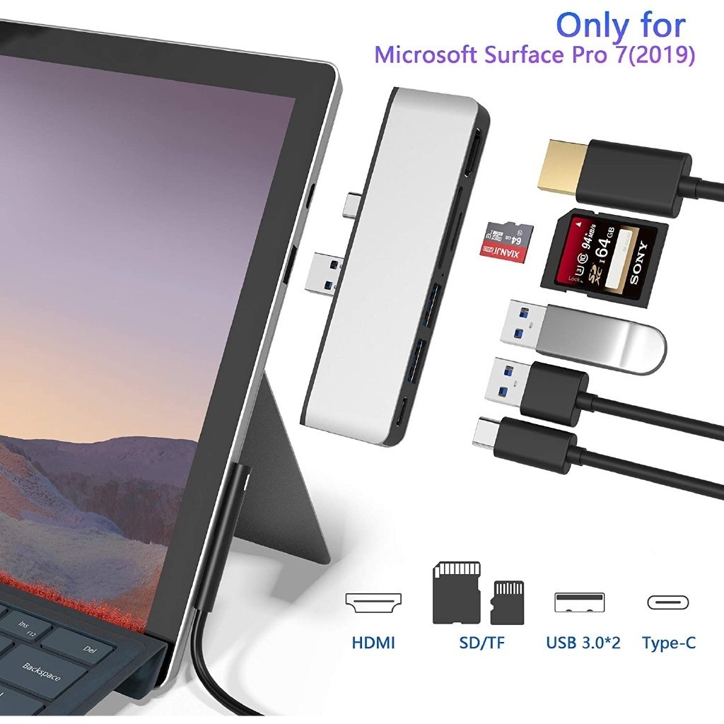 Usb C Docking Station cho Surface Pro 7 Surface Pro Dock 2019 2 USB 3.0 ...