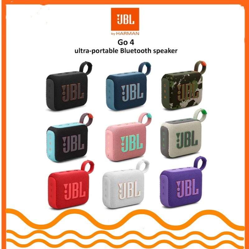 Loa Bluetooth JBL GO 4 (JBL Go4) Siêu di động Lên đến 7 giờ thời gian ...