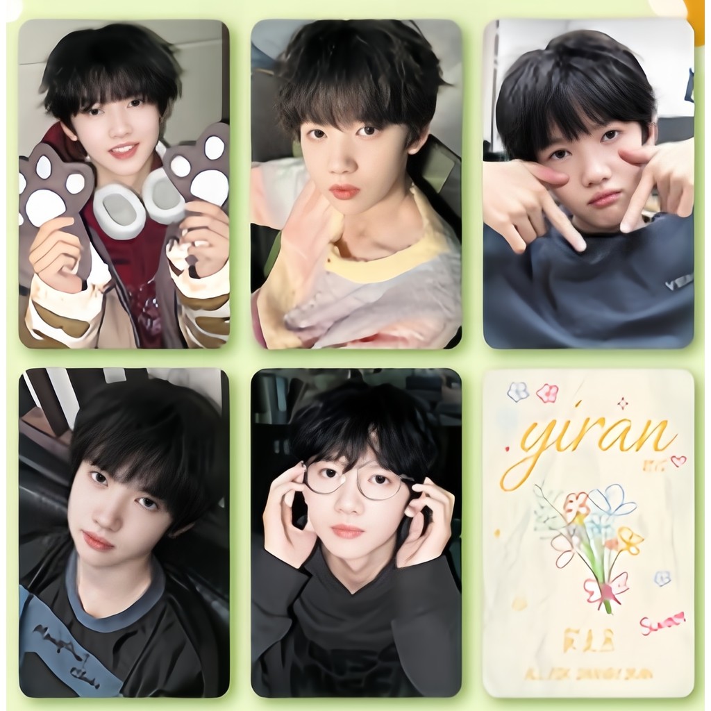 Tf Family 4th Zhang Yiran Casebook Kaji Card Chen Yiheng Zhang Hanrui Laser Hologram Trong suốt ...