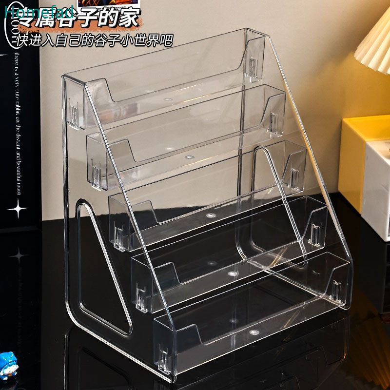 Acrylic click display stand Màn Hình Bước Để Bàn Thẻ Nhỏ Màu Giấy Ngoại ...