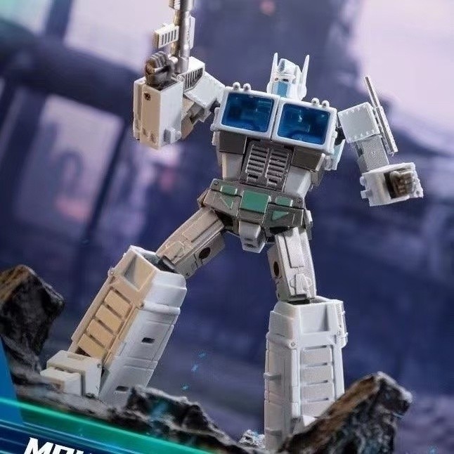 Skin Monkey Optimus Prime Commander quy mô nhỏ màu trắng, Megatron hoàn ...