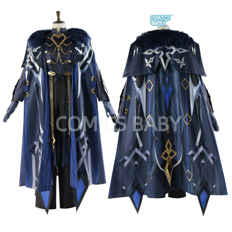 Genshin Impact II Capitano cosplay costume Fools CEO Captain Game Suit ...