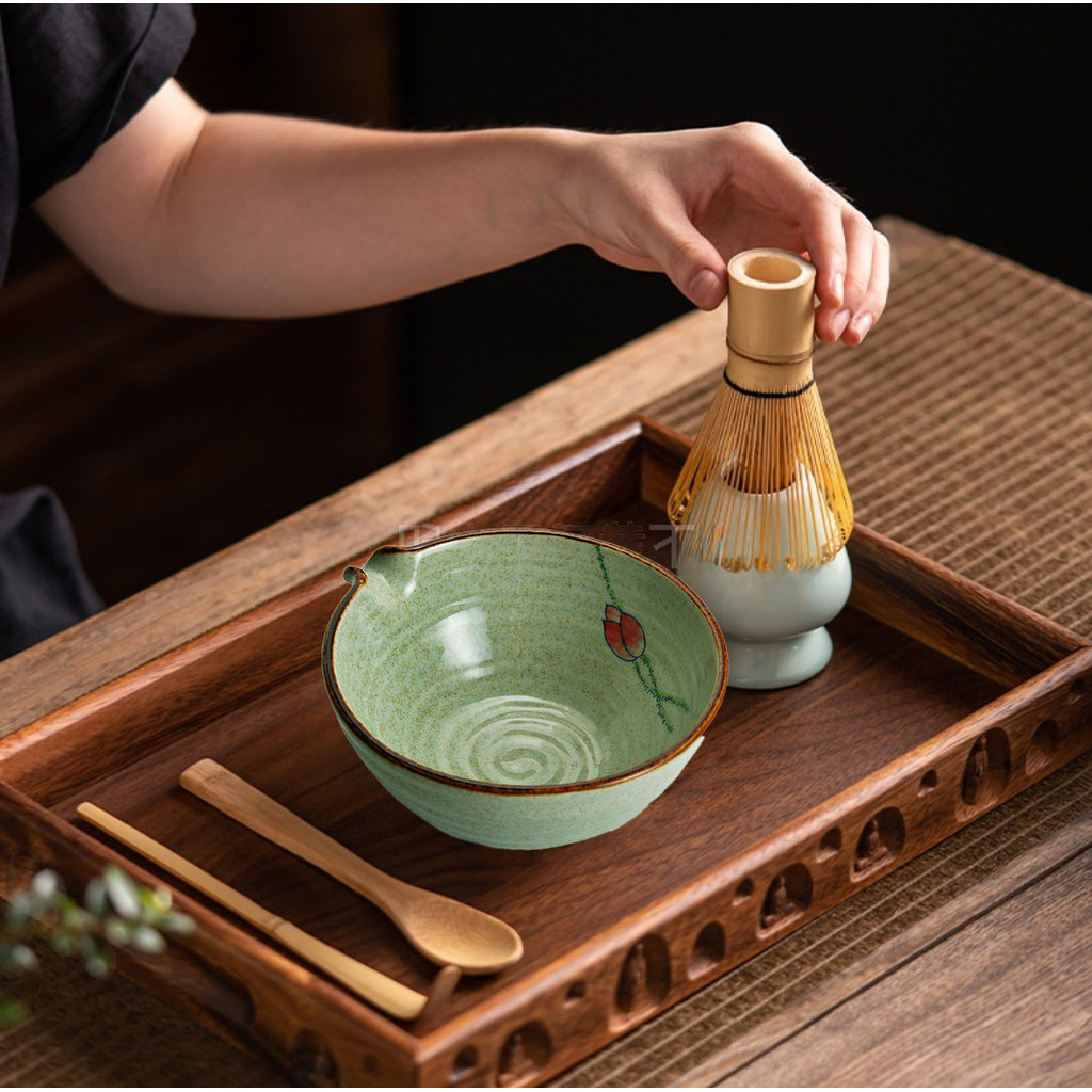 Bộ Trà Matcha Nhật Bản Matcha Bát Matcha Bàn Chải Matcha Khuấy Trà ...