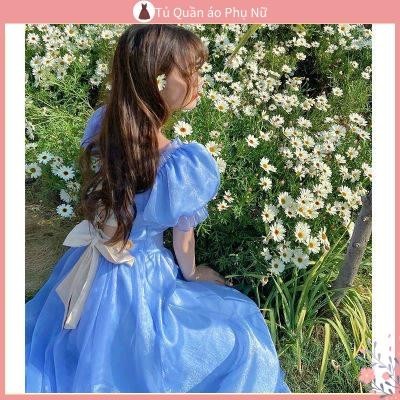 Ch t l ng cao m hoa m a hè Phong Cách Pháp Chạy Công Chúa vintage Tình Yêu Đầu Tiên Đầm Niche ...