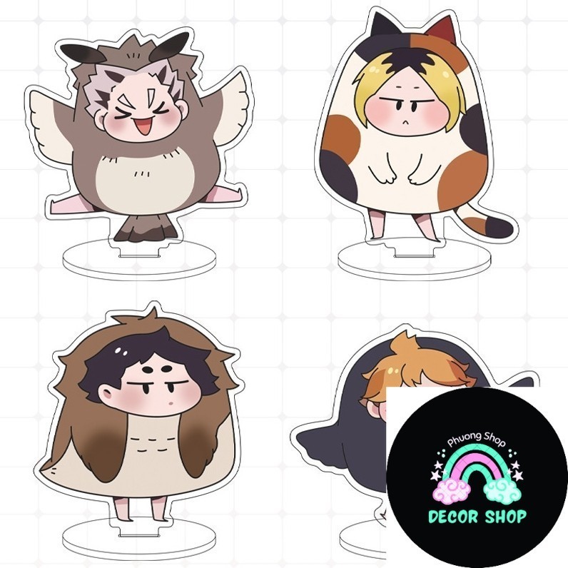 (Mini 3cm) Mô hình HAIKYUU!! ver CHIM BÉO standee in hình Vua bóng ...