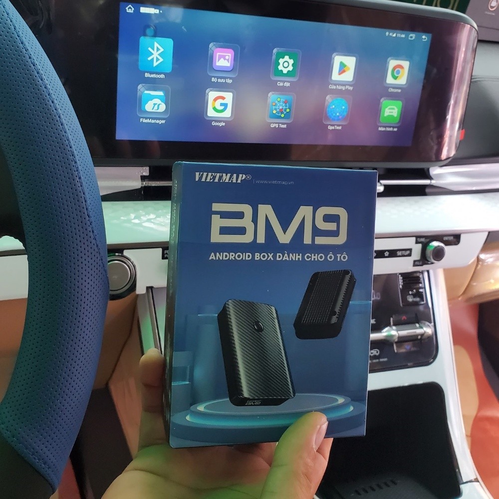 Vietmap BM9 - Android Box ô Tô - Vietmap S2 - Vietmap Live - Ram 4Gb - Rom 64Gb - Bảo Hành Điện ...
