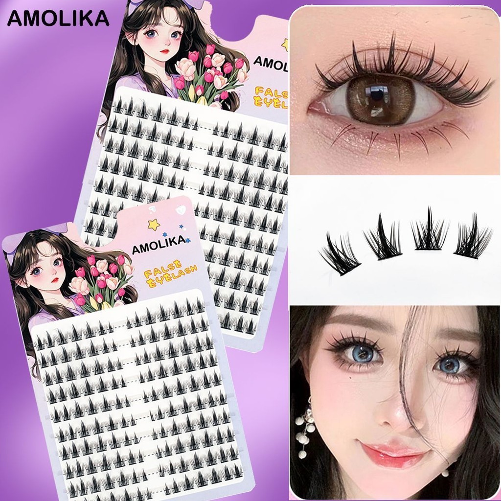 Amolika ách sợi Mi Giả Sách Gắn Tự Nhiên 10-12mm Có Thể Tái Sử Dụng ...