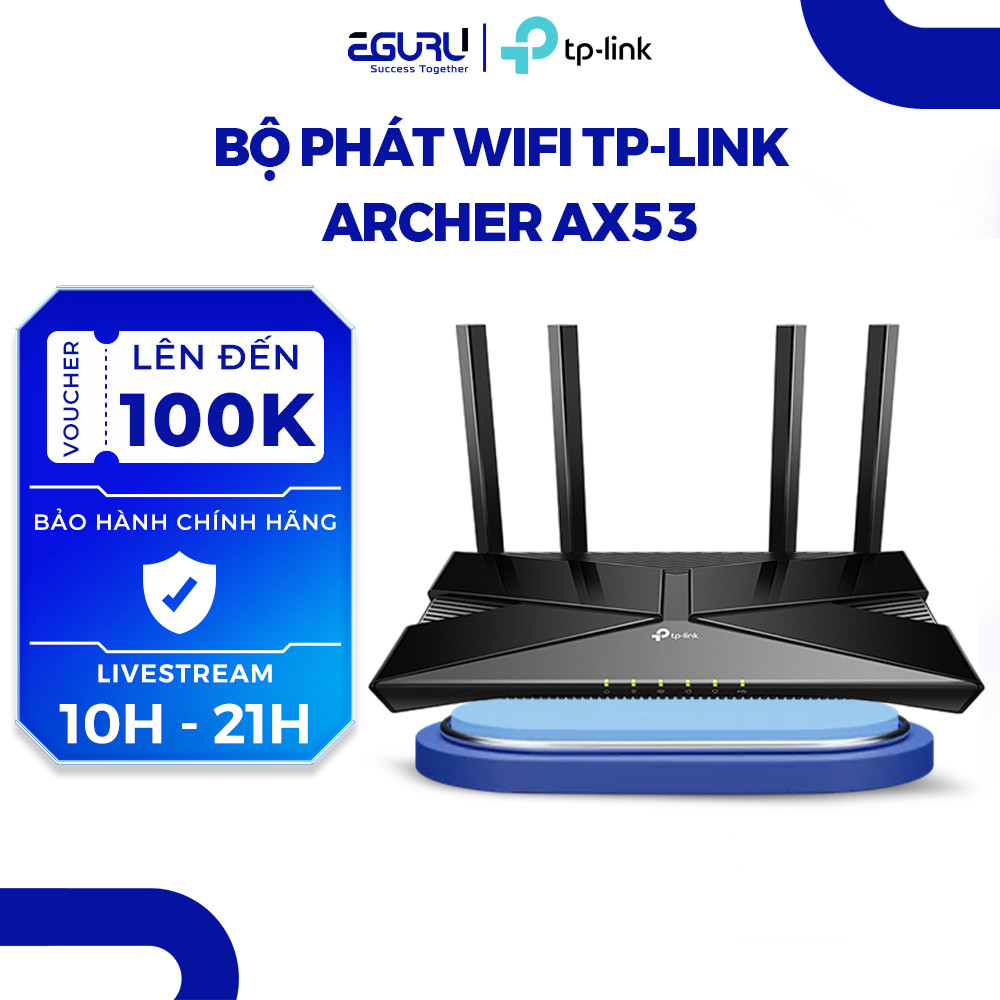 Bộ phát wifi 6 TP-Link Archer AX53 - Hàng Chính Hãng | Shopee Việt Nam