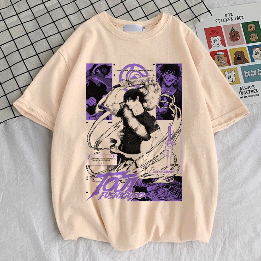 Toji Fushiguro top tee nữ Hợp thời trang Y2k dạo phố Psychedelic quần ...