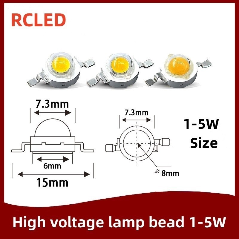 10 Chiếc 6V 9V 12V 1W 2W 3W 5W Bóng Đèn LED Công Suất Cao Điốt Full ...