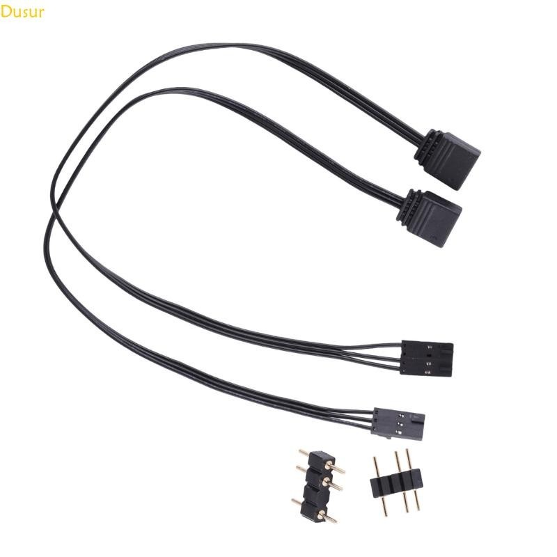 Cáp chuyển đổi Dusur Dễ dàng cài đặt cho dây kết nối 3Pin ARGB 4Pin ...