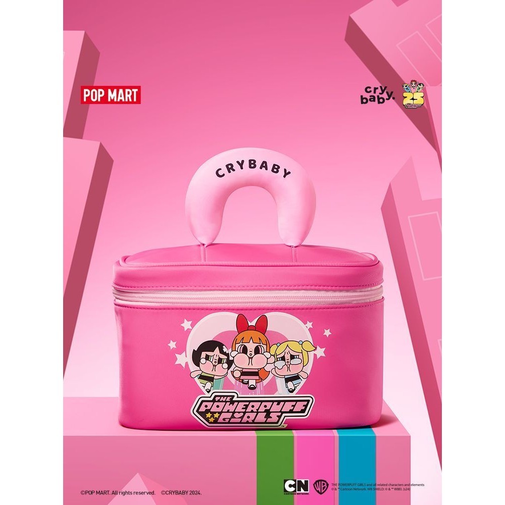 [Hàng có sẵn] POPMART POPMART CRYBABY x Powerpuff Girls Túi đựng mỹ ...