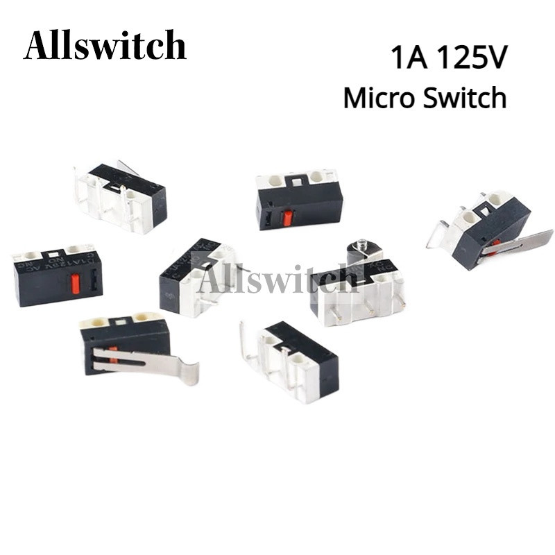 Micro Switch 1A 125V 3 Pin NO NC Mini Micro Limit Switch PCB Terminals ...