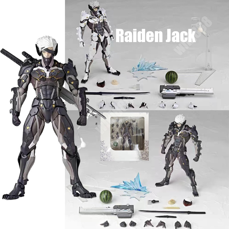 Metal Gear Rising: Revengeance Nhân Vật Hành Động Raiden Jack MGS KO ...