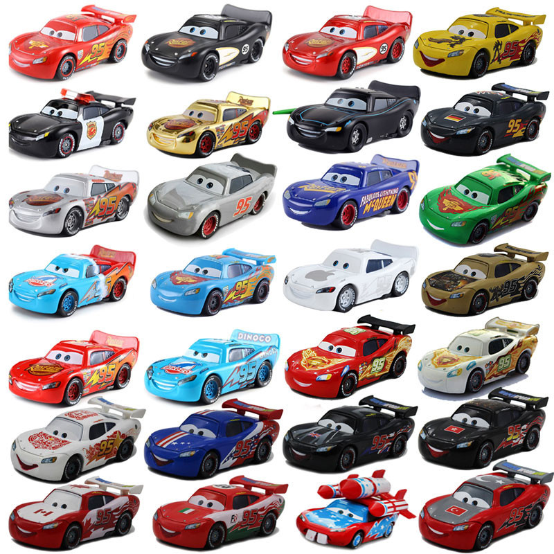 Pixar Cars 2 3 lightning McQueen Quốc kỳ McQueen Phiên bản giới hạn Xe ...