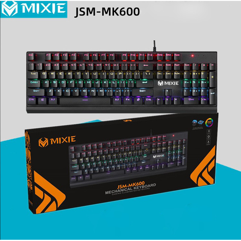 Bàn phím Keyboard MIXIE JSM MK600 USB Chính hãng (Phím cơ, 104 key ...