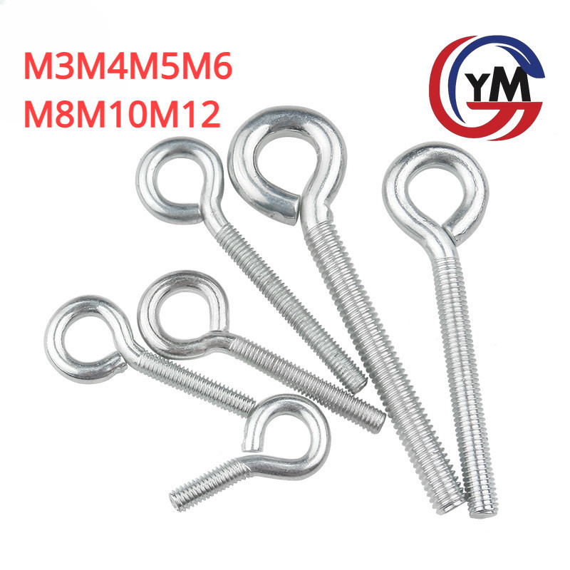 [Yhm1] Móc treo đầu đóngmạ kẽm nhiều kích thước M3M4M5M6M8M10M12 ...