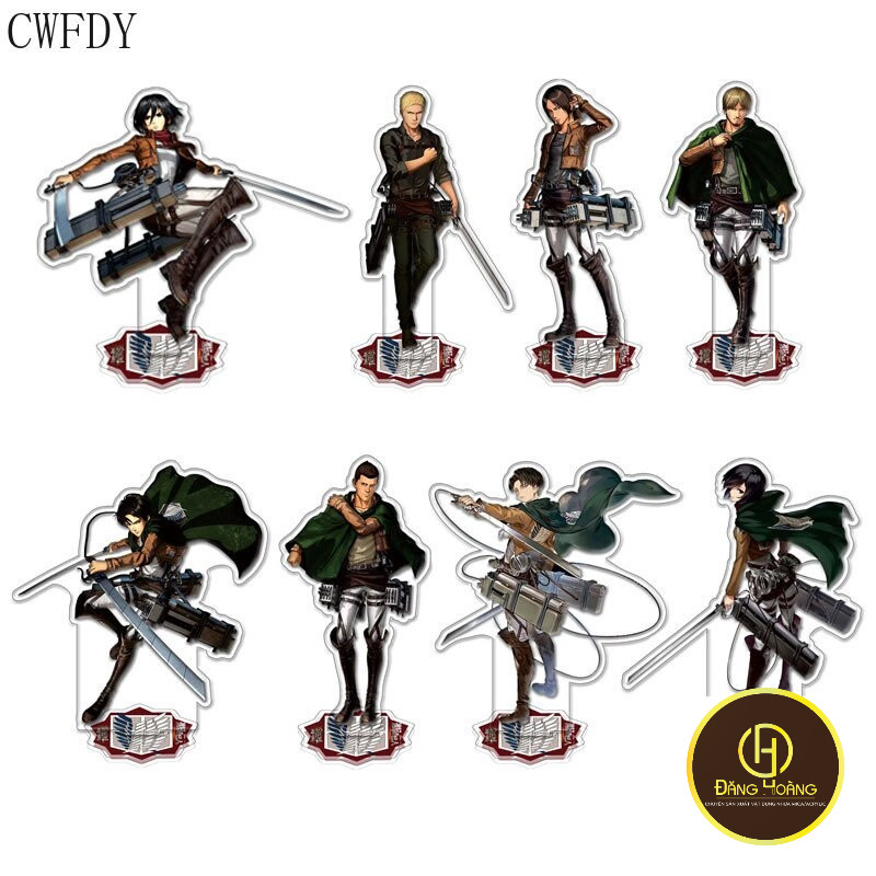 Mô hình Standee Anime Attack on Titan Acrylic Stand Eren Yerger Reiner ...
