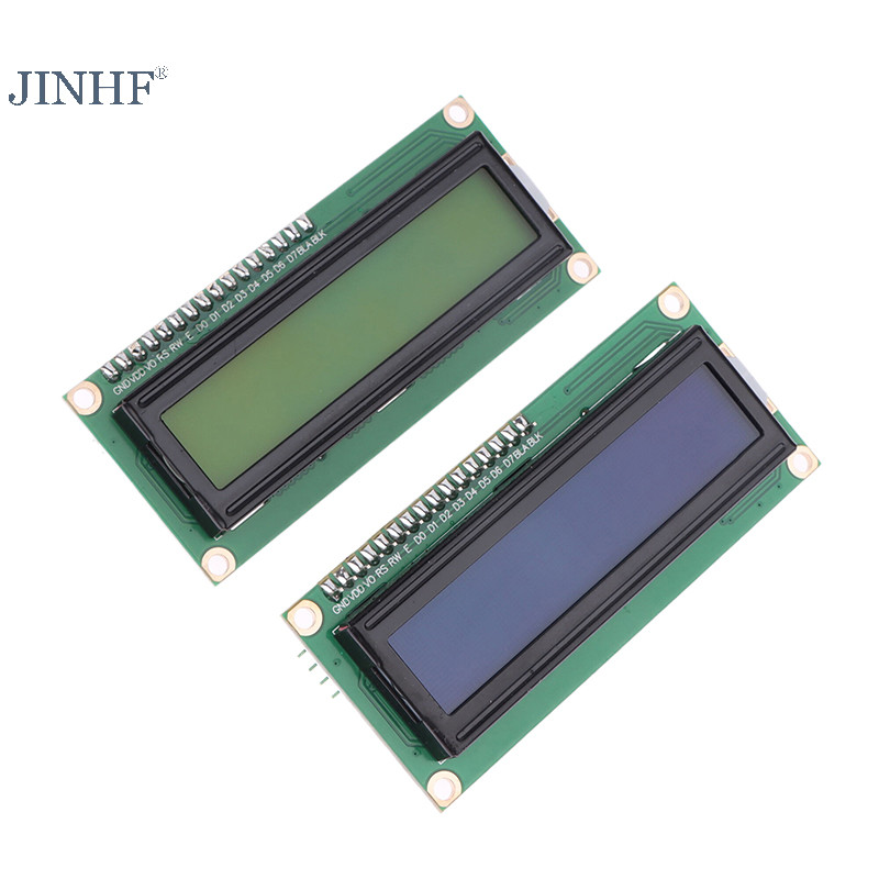Jinhf LCD1602 1604 Mô-đun LCD Màn hình xanh / vàng xanh 16x2 Nhân vật ...