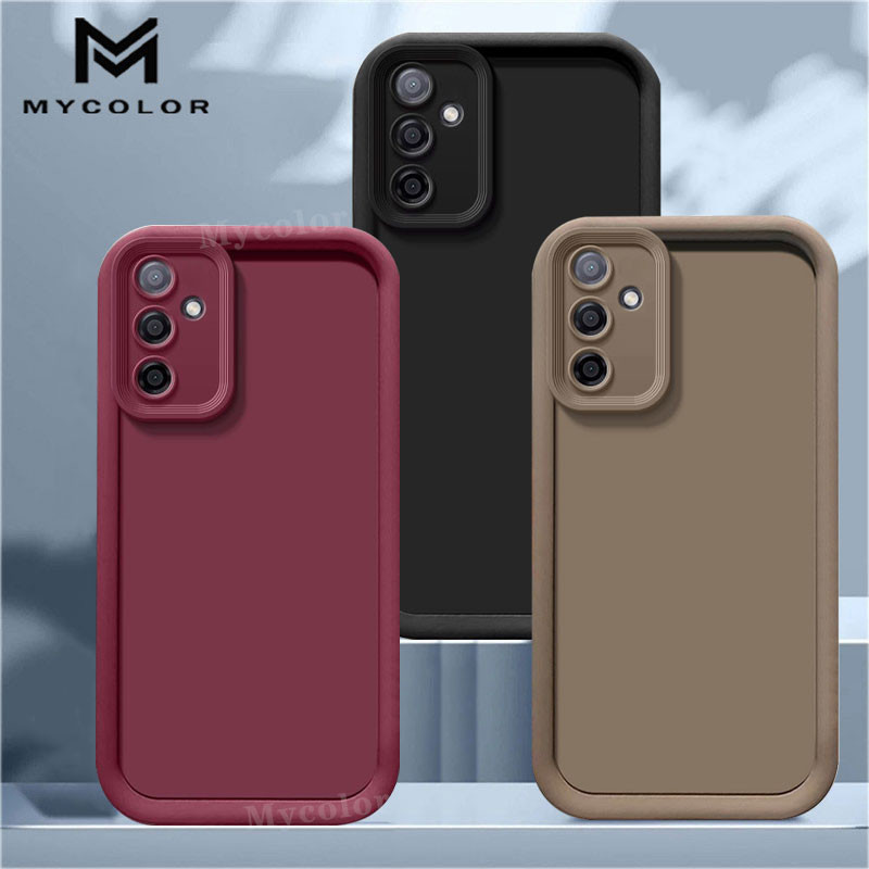 ốp lưng tpu mềm chống sốc màu trơn đơn giản cho điện thoại Cho Samsung ss Galaxy A73 A16 A06 A55 ...