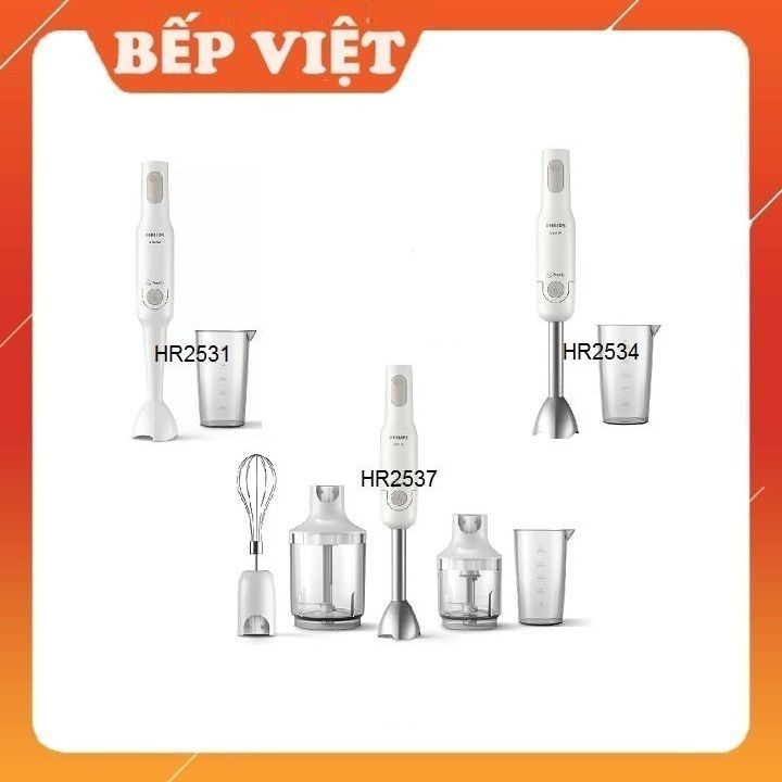 Máy xay sinh tố cầm tay Philips HR2531, HR2534, HR2537 - Sản phẩm chính ...