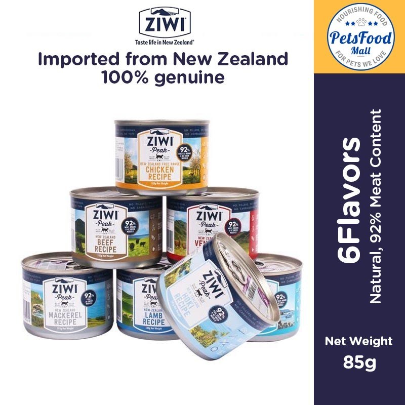 Thức ăn đóng hộp cho mèo ZIWI nhập khẩu từ New Zealand cho tất cả các giai đoạn Mèo thịt cừu và ...