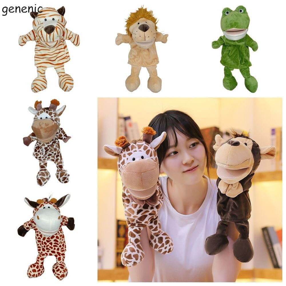 GENENIC Genenic Animal Hand Puppet Trò chơi giáo dục sớm Búp bê Cha mẹ ...